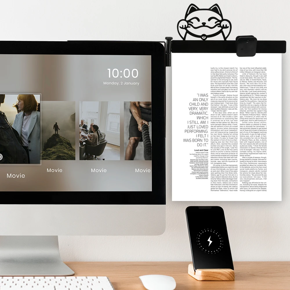 Elfin-Book-3M-Computer-Monitor-Foldout-Folder-Document-Clip-Paper-Copy ...