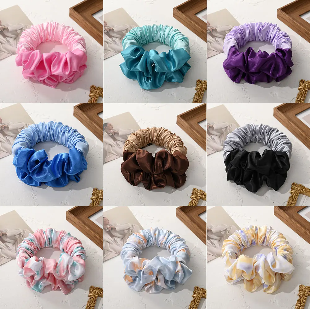 Accessoires coiffure,rouleau de cheveux en Satin pour femmes,bigoudis ...