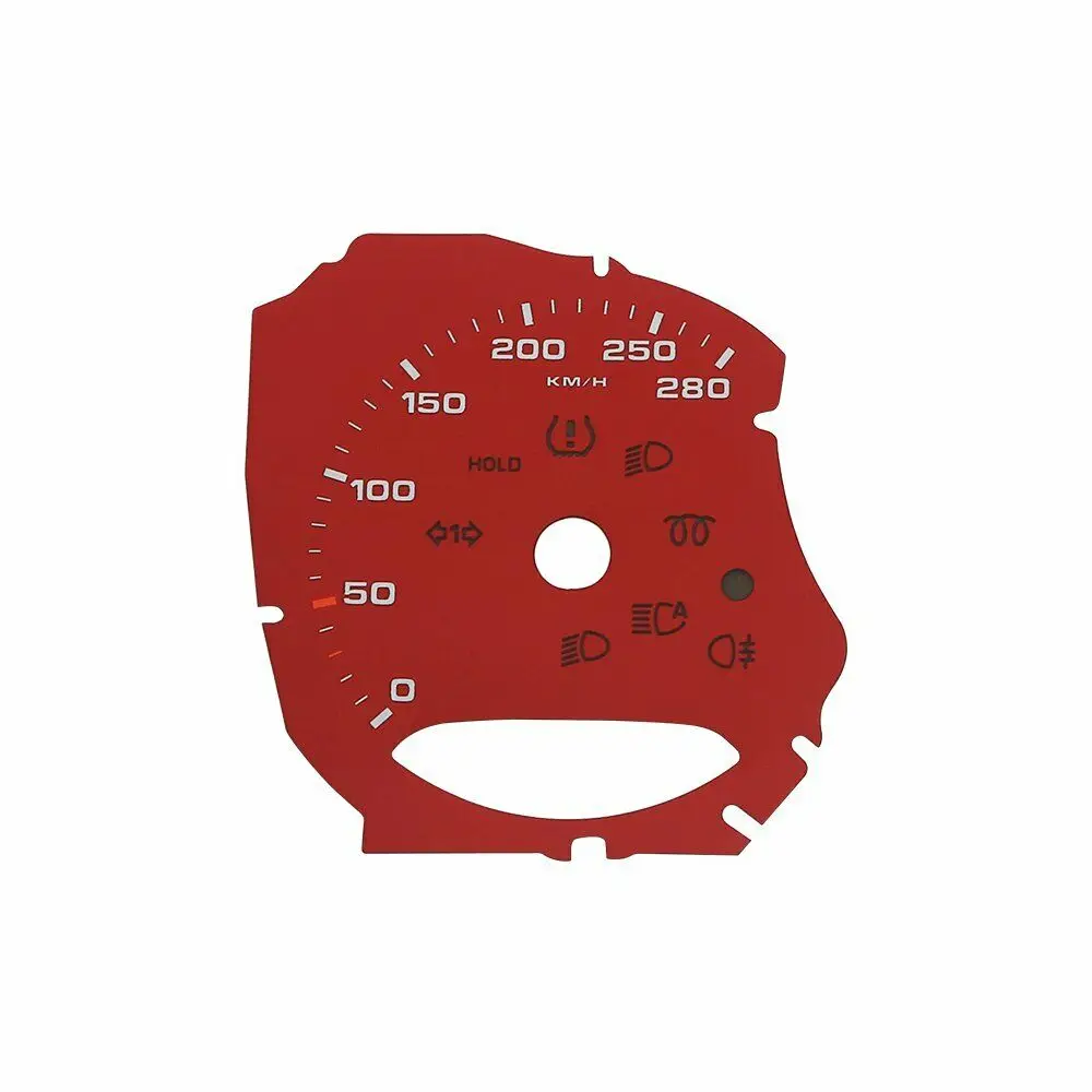 Speedo Instrument Overlay For Porsche 981 982 (718) Boxster / Cayman ...