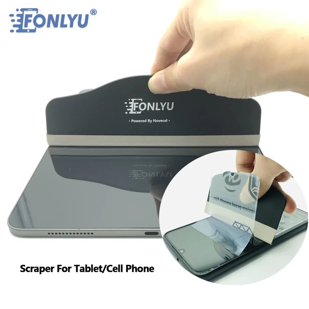 FONLYU Hydrogel Cutting Plotter Film Squeegee Screen Protector Wrapping ...