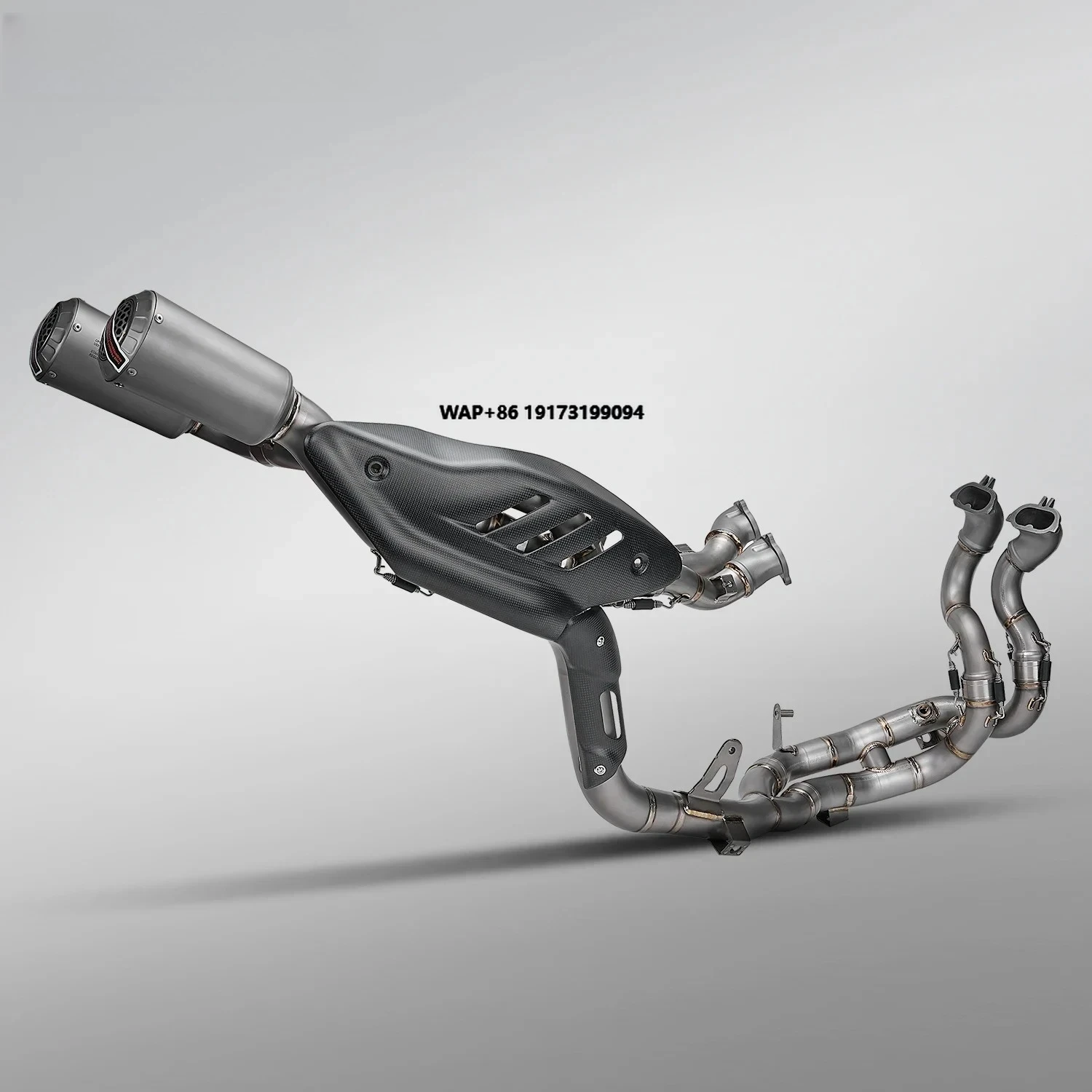 For Duca V4 V4S 2025 Motorcycle Exhaust AK Alloy System Modification ...