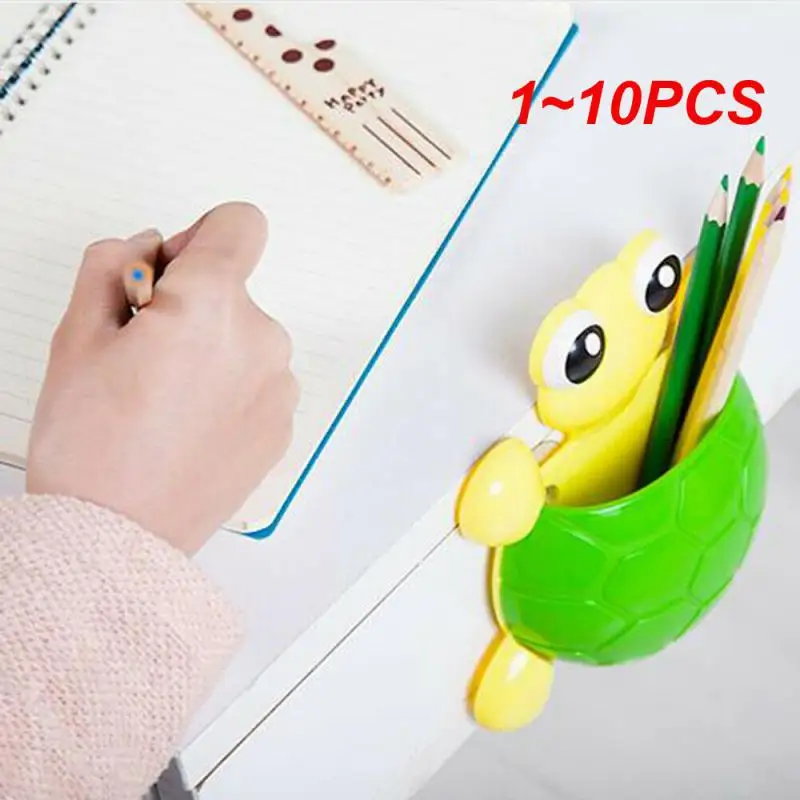 1-10PCS-Cute-Cartoon-Tortoise-Shaped-Toothpaste-Rack-Strong-Suction-Cup ...