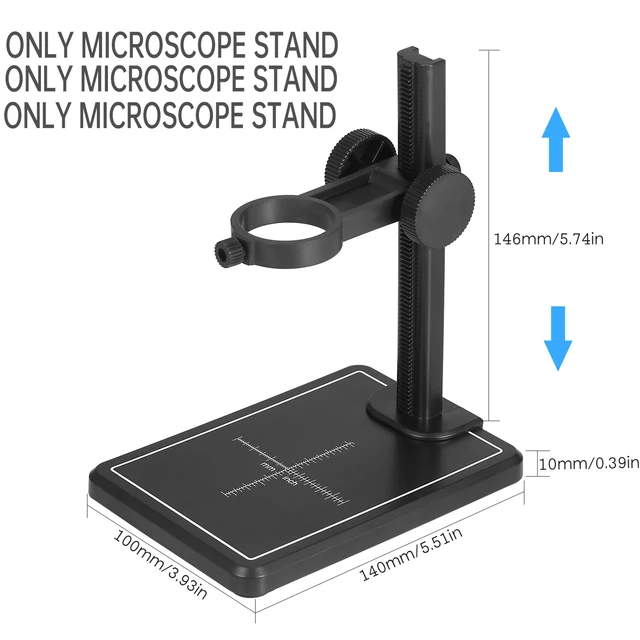 Andonstar AD208S 8.5 Inch LCD 5X-1200X Digital Microscope 1280*800 ...