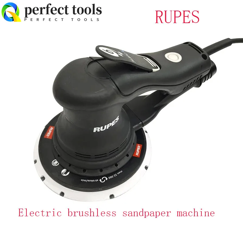 RUPES-6-Inch-Electric-Sandpaper-Machine-Round-150mm-Brushless-Car-Putty ...
