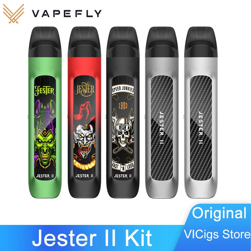 Original-Vapefly-Jester-II-2-Kit-Built-in-1000mAh-Battery-3ml-Pod ...