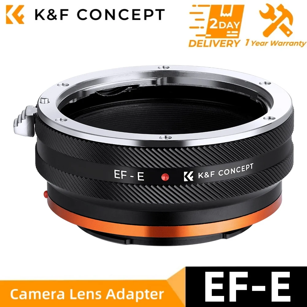 Адаптер K&F CONCEPT EF-E для объективов Canon на камеры Sony | AliExpress