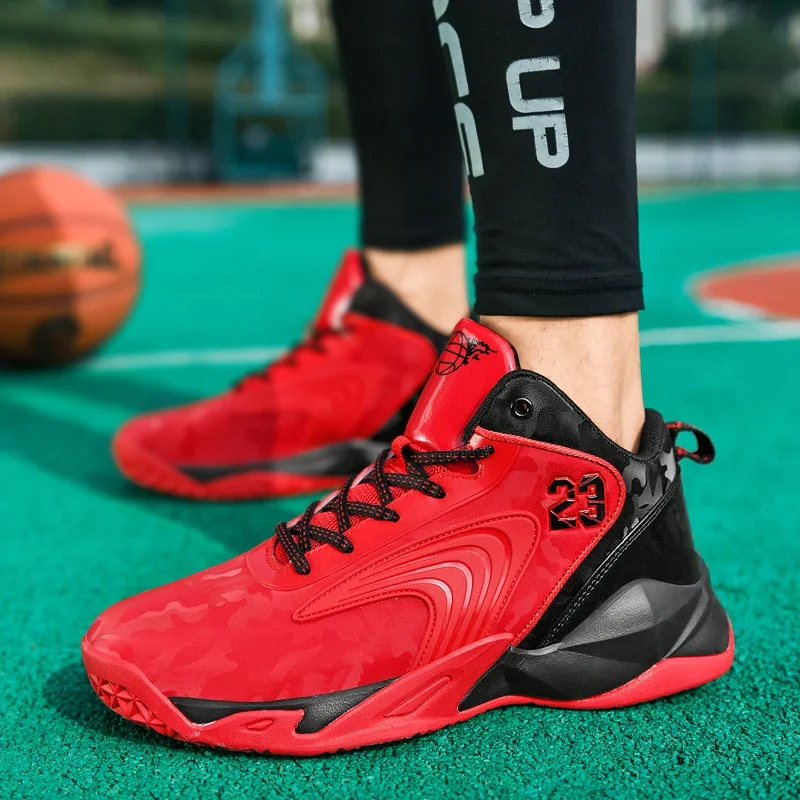 Breathable Shoes Children's Basket High Tech High Top Sneakers Men ...