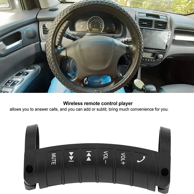 Car Universal Multifunction Button Wireless Steering Wheel Button ...