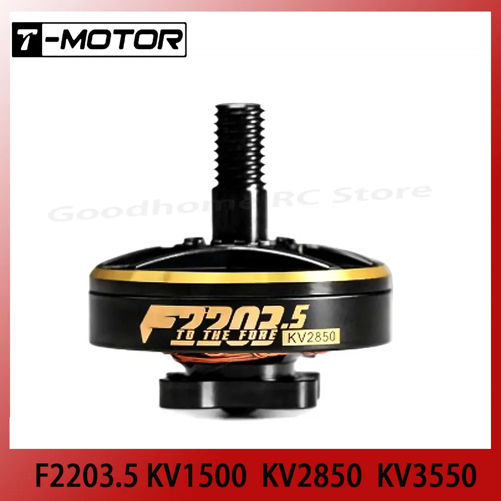 T-MOTOR-F-2203-5-KV1500-6S-KV2850-KV3550-4-6S-Brushless-Outer-Runner ...