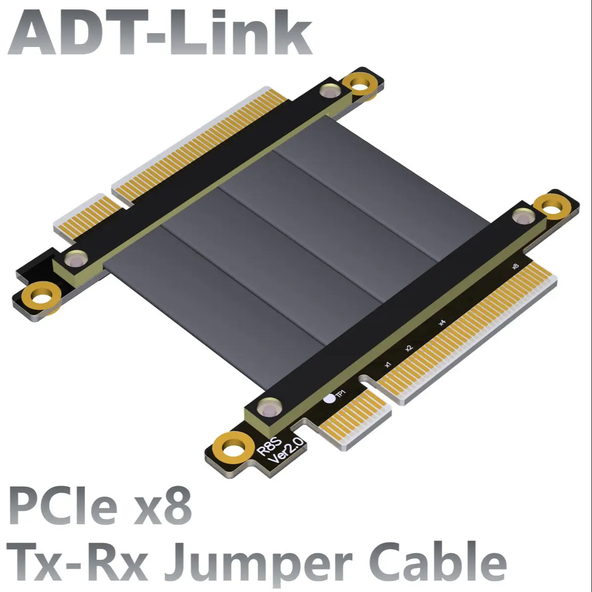 ADT-Link PCI-E 3.0 X8 Slot Male to Male Server Cable PCI-E X8 Graphics ...