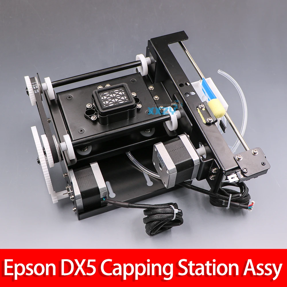 Eco-solvent Printer Cleaning System Ink Captop Assy Epson Dx5 Single Print Head Capping Station ...