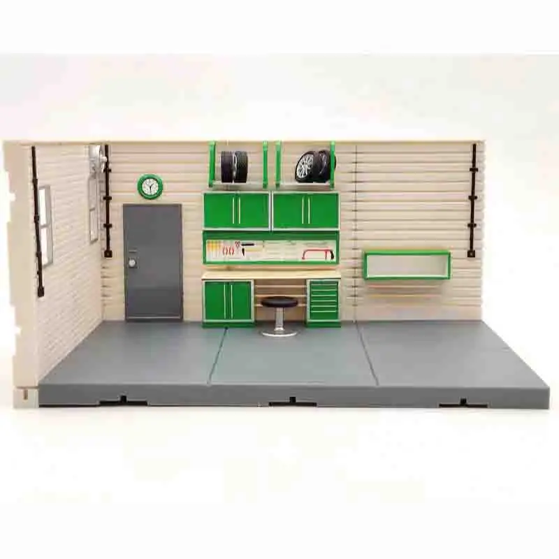 1-43-Scale-Car-Model-Scene-Simulation-Car-Model-Maintenance-Workshop ...