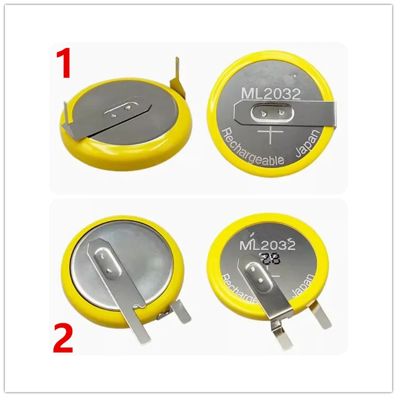 5PCS-Battery-accessory-New-original-ML2032-3V-rechargeable-belt-pin ...