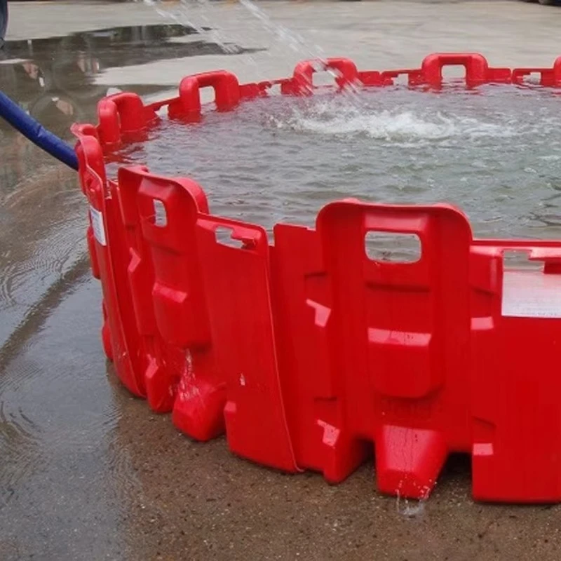 High Quality Extendable Portable Water Barrier Plastic Dams Flood Water ...