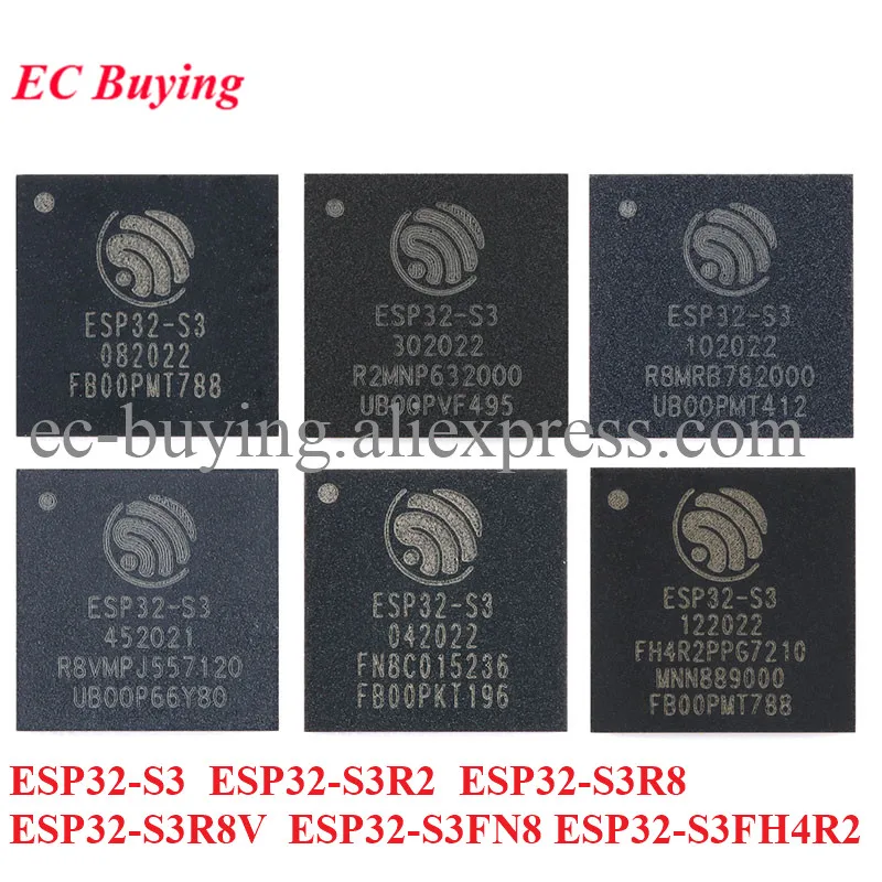 ESP32-S3-ESP32-S3R2-ESP32-S3R8-ESP32-S3R8V-ESP32-S3FN8-ESP32-S3FH4R2-WiFi-compatible-con ...