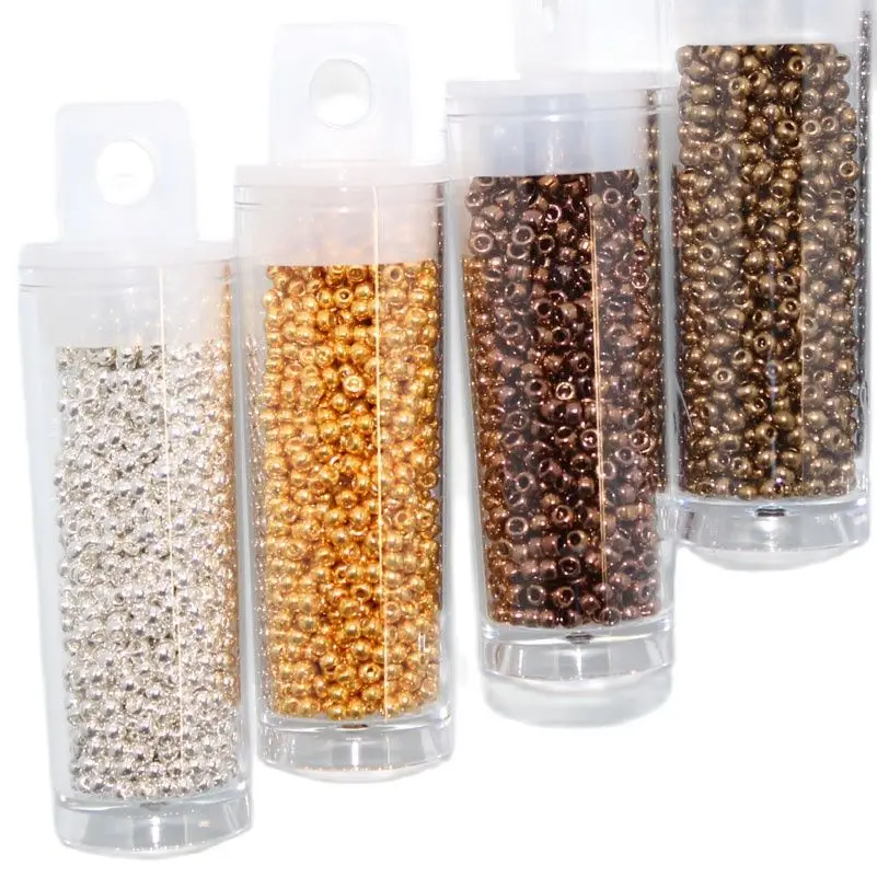 TAO-Beads-2-0MM-10Grams-Tube-Metallic-Color-Round-Glass-Beads-For-DIY ...