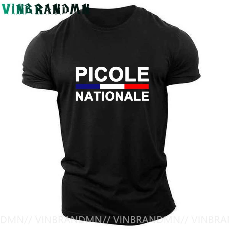 Picole-Nationale-T-Shirt-Loose-Men-Cotton-Printed-T-shirt-National ...