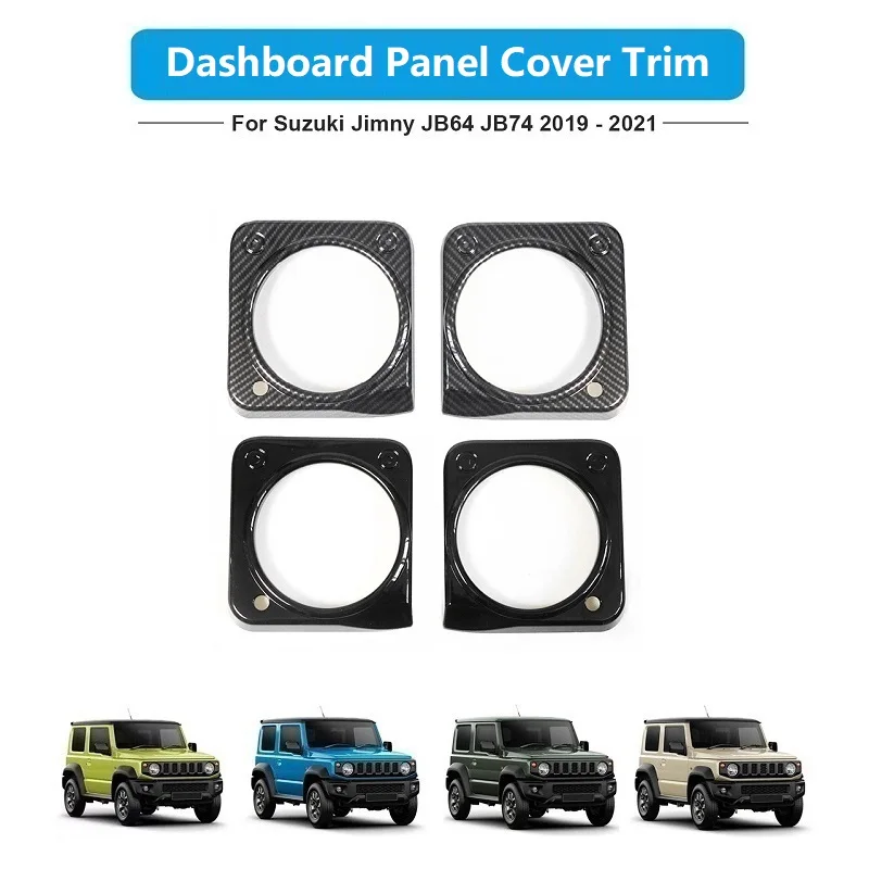 2PCS-Car-Dashboard-Panel-Cover-Trim-ABSFor-Suzuki-Jimny-JB64-JB74-2019-Interior-Accessories-New ...