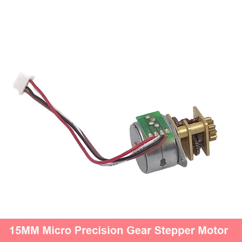 15MM-Micro-Precision-Reduction-Gearbox-Stepper-Motor-Mini-2-Phase-4 ...