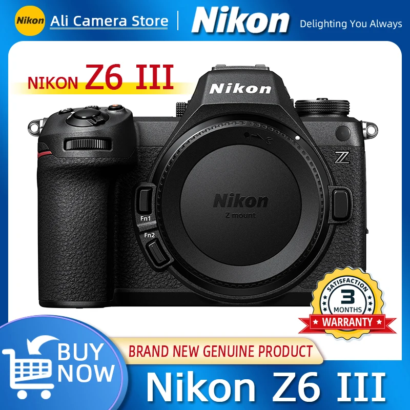 Nikon Z6 III Câmera Mirrorless Full-Frame Digital Compacto Fotografia ...