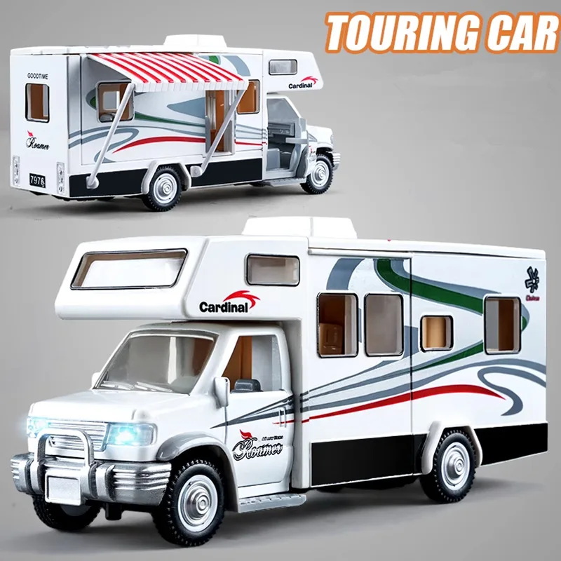 1-28-Alloy-Luxury-RV-Caravan-Car-Model-Diecast-Metal-Camper-Van ...