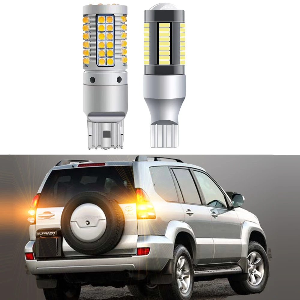 Canbus Car Led Bulbs For Toyota Land Cruiser Prado 120 J120 2003-2009 ...
