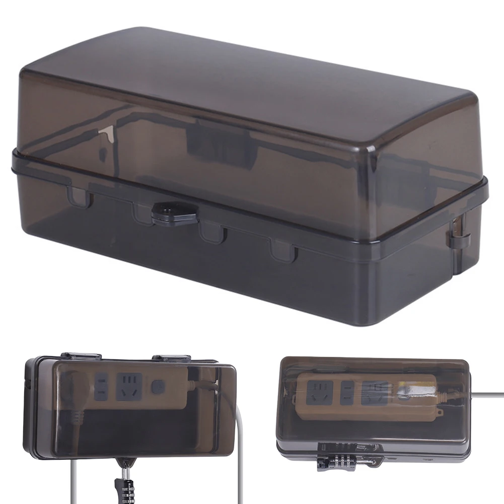 Waterproof-Electrical-Power-Cord-Enclosure-Lockable-Weatherproof ...
