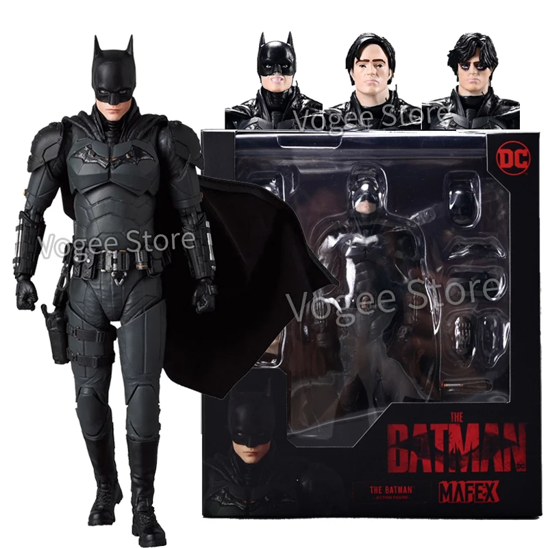 MAFEX-188-DC-Batman-Action-Figure-PVC-New-Batman-Joint-Movable-Change ...