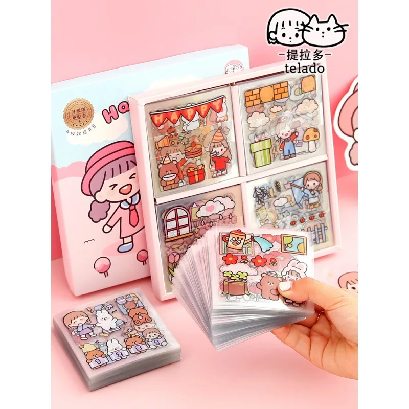 20Pcs-Set-Kawaii-Journal-Sticker-PET-Stationery-Scrapbooking-Diary ...