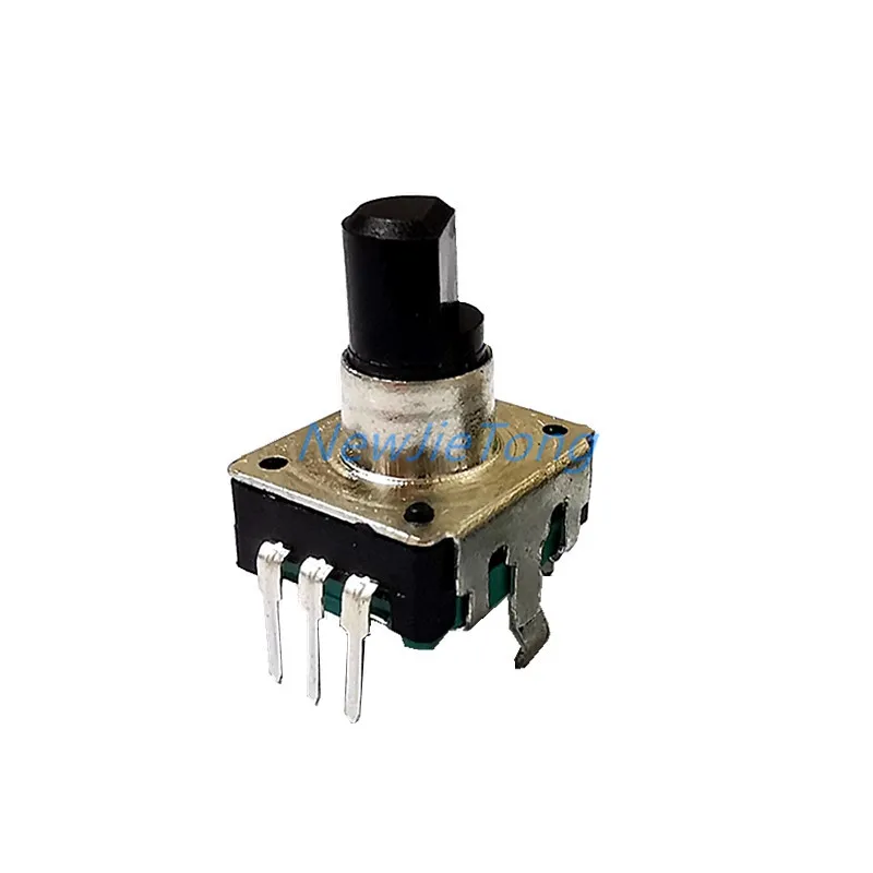 1pc Ec12 Rotary 360 Degree Encoder Re12 Audio Encoder Coding 5pin 24 Position With Push Button