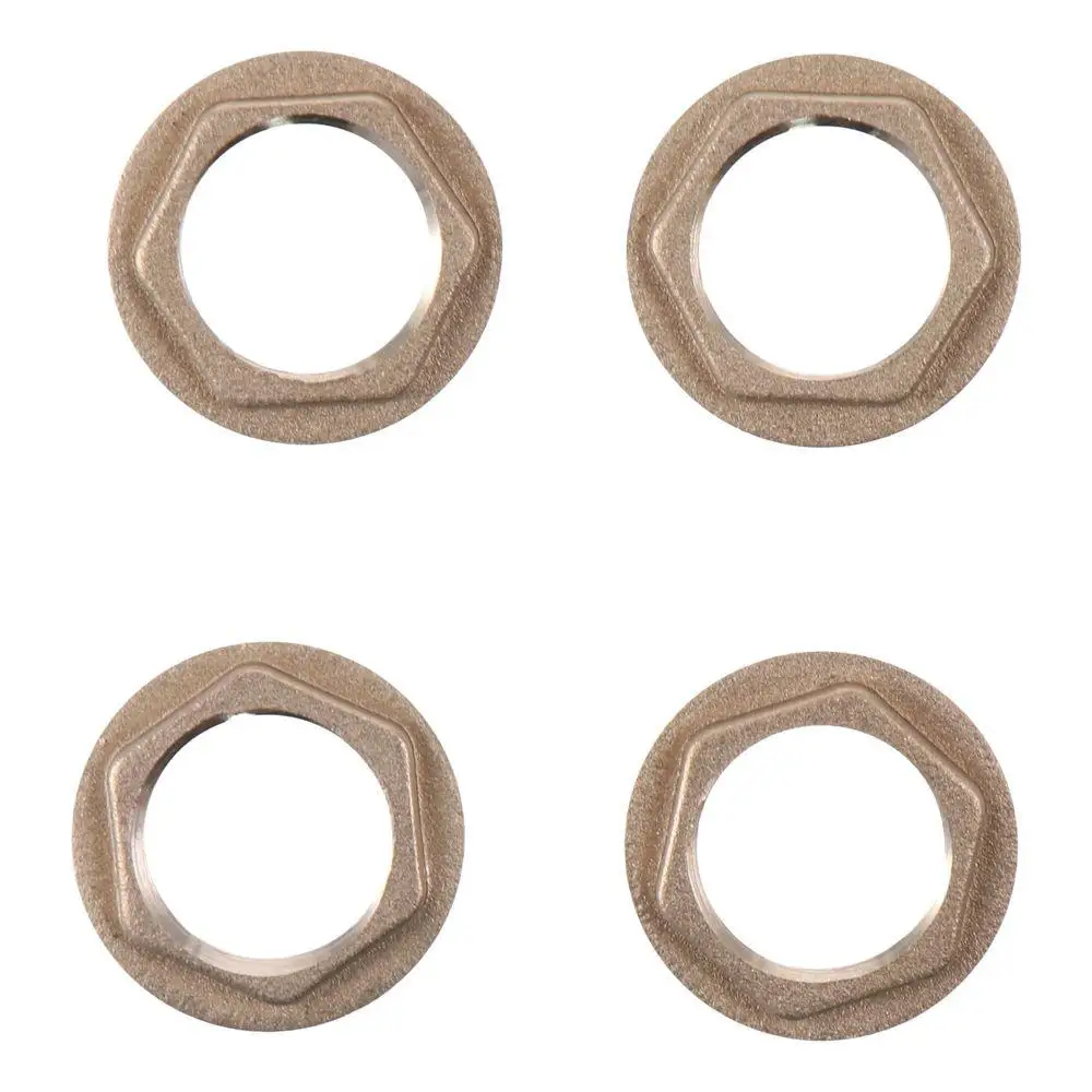 G1-2-G3-4-Lock-Nut-with-Flange-4Pcs-Hex-Brass-Female-Locknut-for ...