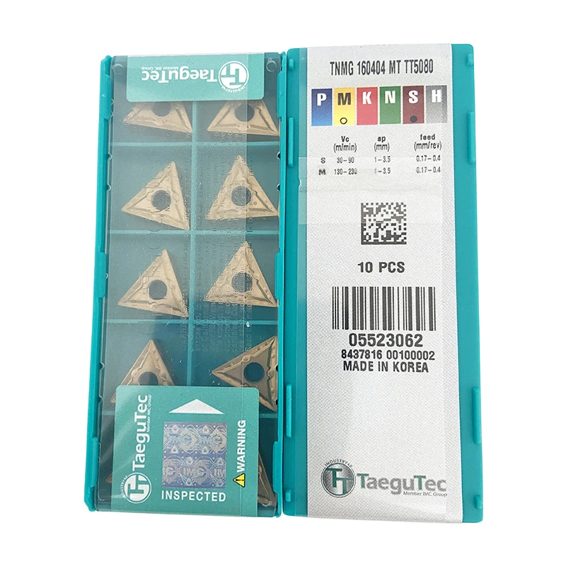 TNMG160404-MT-TT5080-100-p-s-lote-10-Original-TAEGUTEC-pastilha-de ...