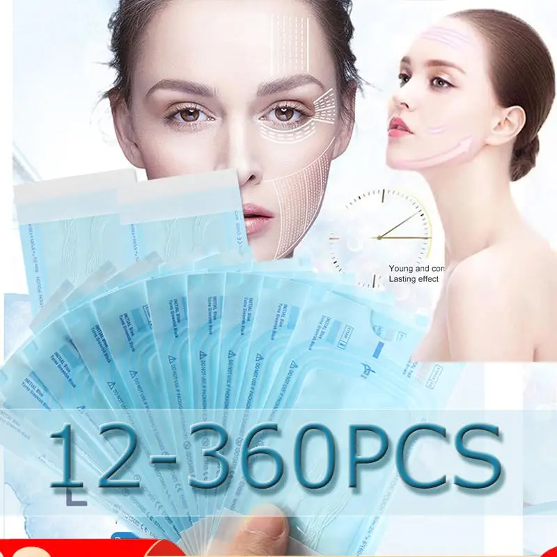 12-360PCS No Needle Gold Protein Line Absorbable Anti-wrinkle Face ...