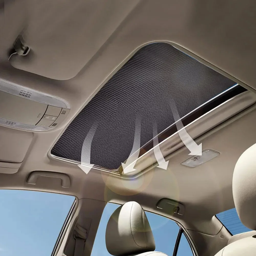 100x65cm-Car-Sunroof-Sunshade-Cover-Magnetic-Moonroof-Mesh-Car-Roof ...