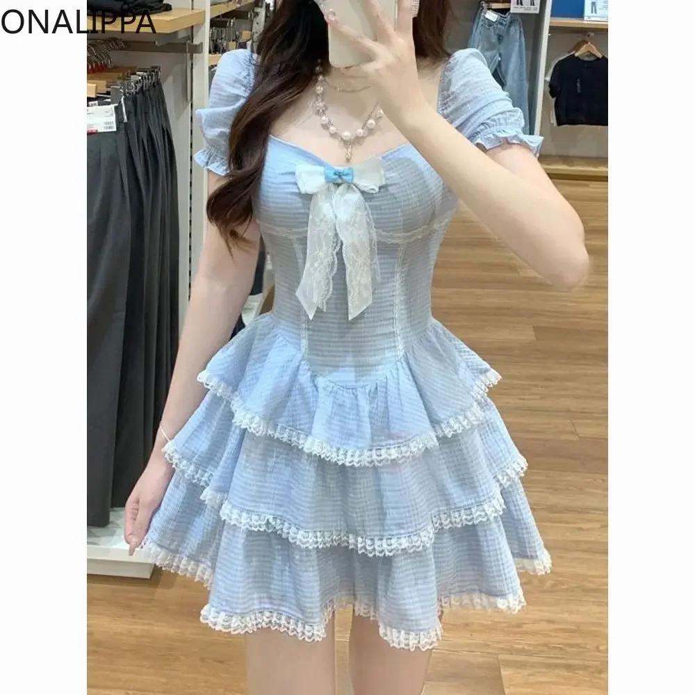 Onalippa-doce-arco-multi-babados-bolo-vestido-para-mulheres-colarinho ...