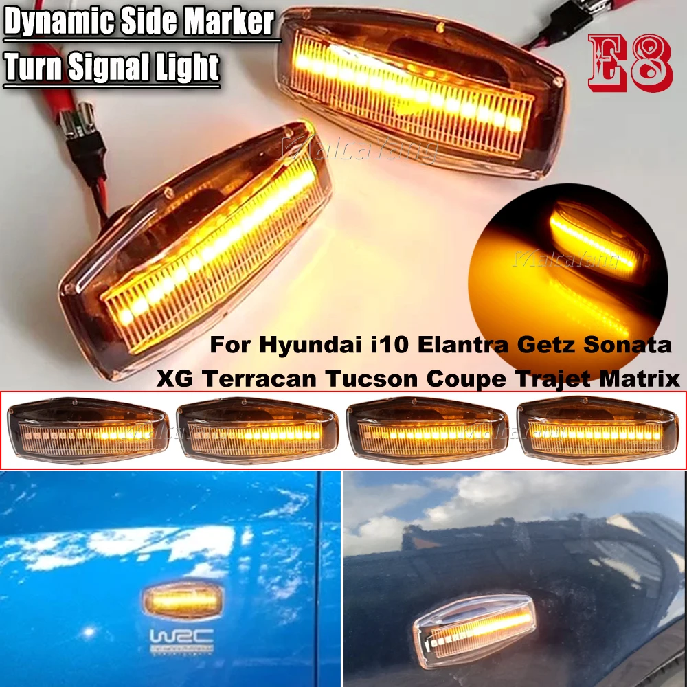 Dynamic-Turn-Signal-LED-Side-Marker-Light-Flashing-Indicator-For ...