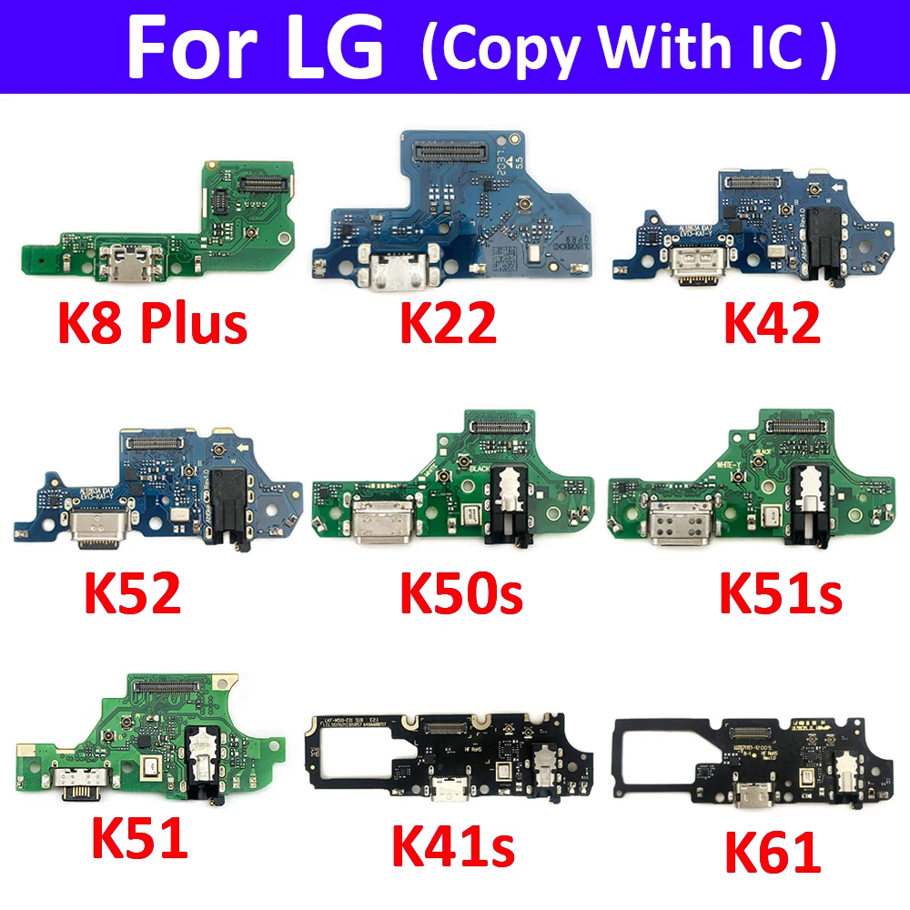 New-USB-Charging-Port-Board-Flex-Cable-Connector-For-LG-K8-Plus-K22 ...