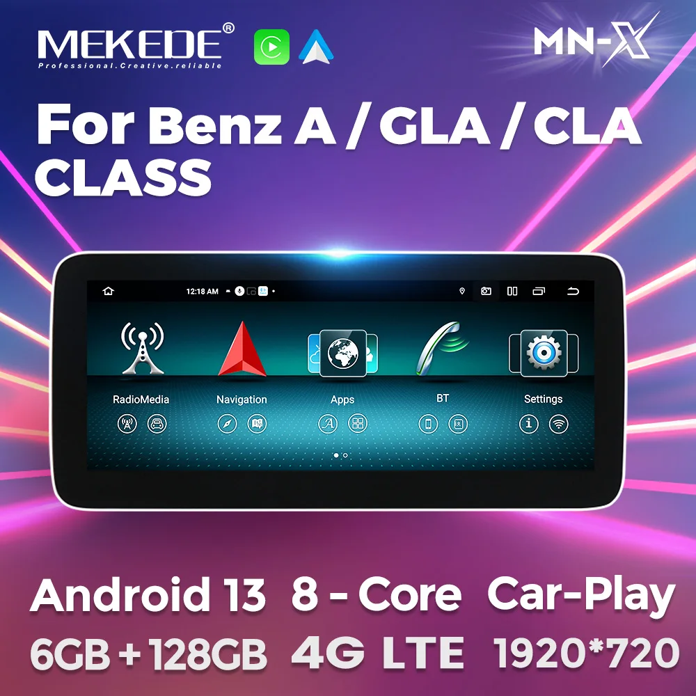 MEKEDE-Wireless-Carplay-New-Android-System-for-Mercedes-Benz-GLA-CLA-A ...