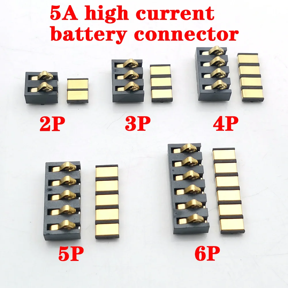1-10pcs-5A-high-current-Battery-Holder-2P-3P-4P-5P-6P-Shrapnel-Type ...