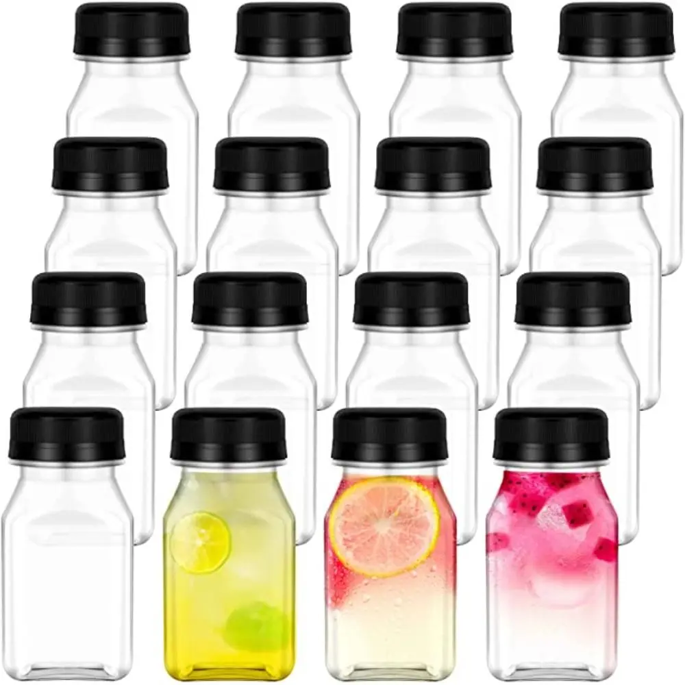 Botellas-Peque-as-de-vidrio-transparente-con-tapas-para-l-quidos ...