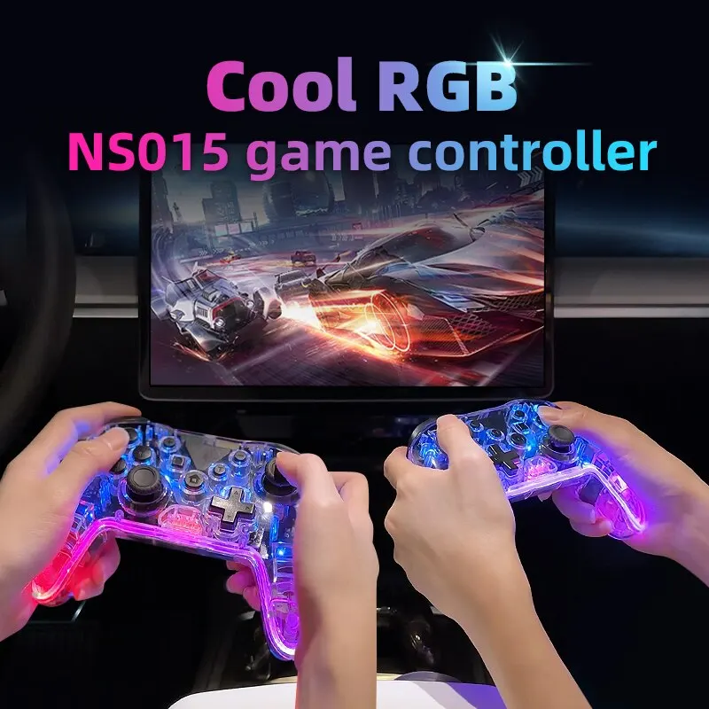 GAMINJA-NS015-Wireless-Gamepad-Bluetooth-Controller-6-Axis-Dual ...