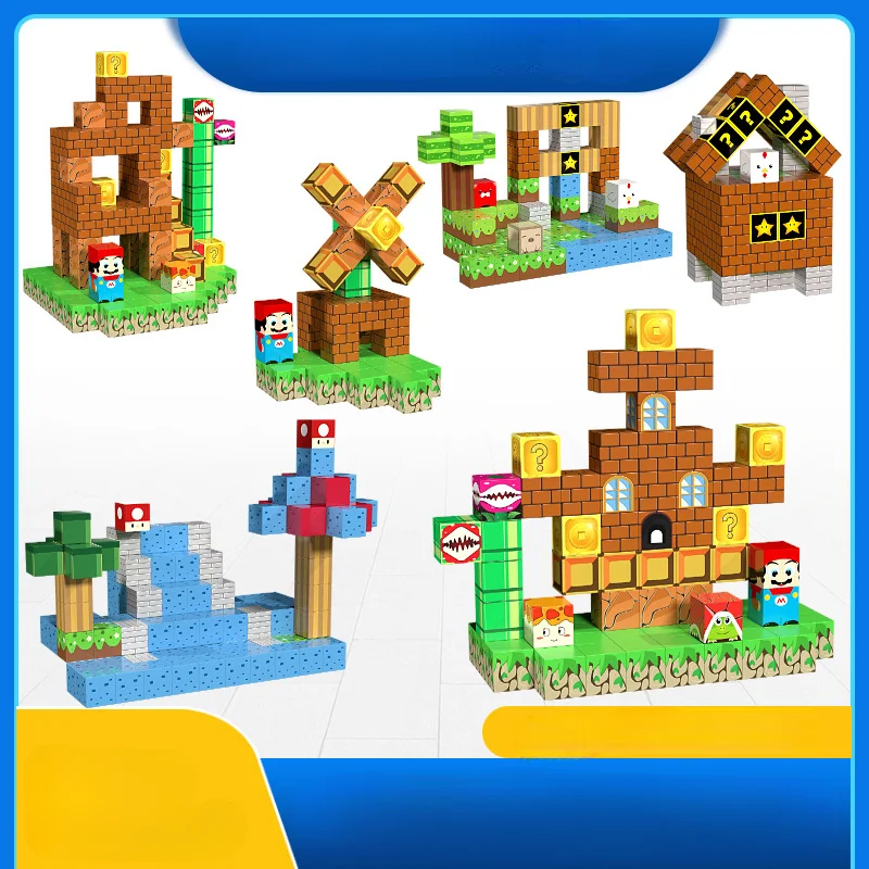 Bloques-magn-ticos-Build-Mine-Magnet-World-Set-para-ni-os-y-ni-as ...
