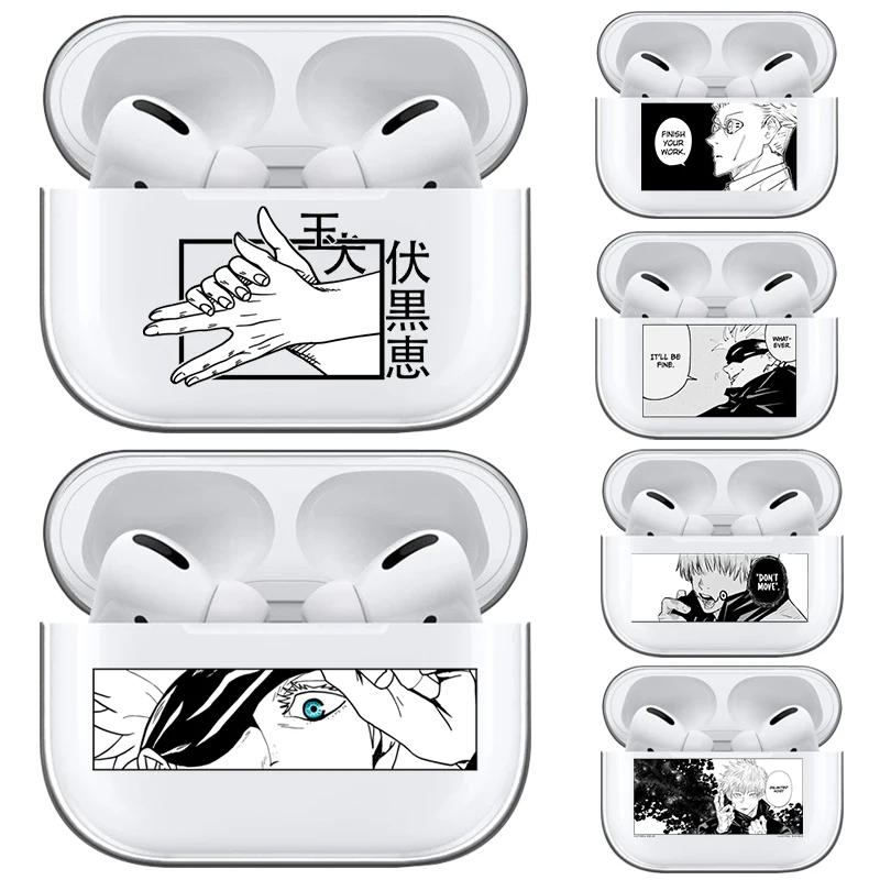 Anime-Jujutsu-Kaisen-Transparent-TPU-Case-for-Airpods-Pro-2-1-3-Sukuna ...