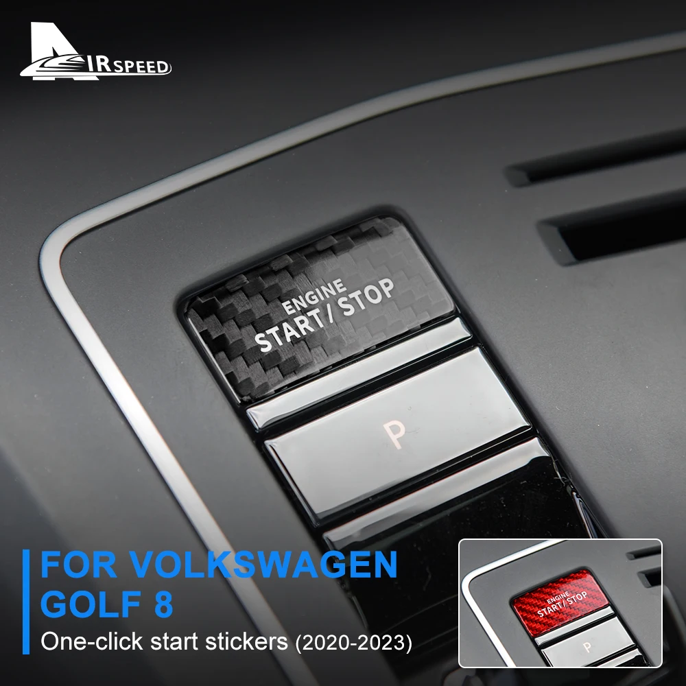 Real Hard Carbon Fiber Cover For Volkswagen Golf 8 2020 2021 2022 2023 ...