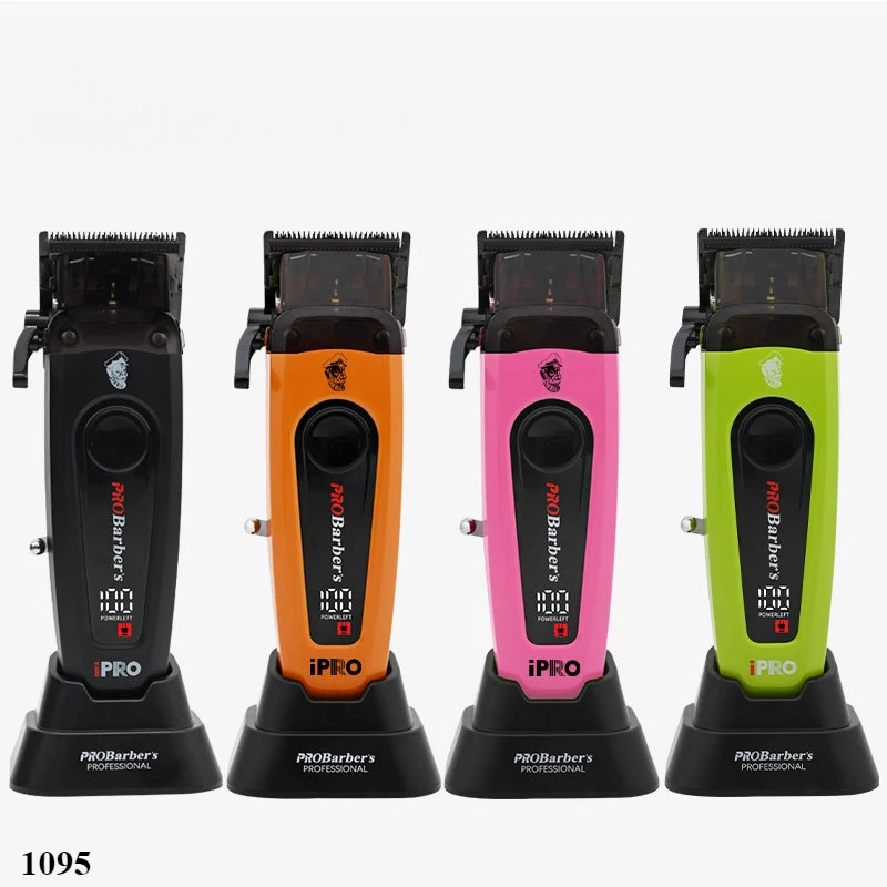 NEW IPRO 1095 Professional Hair Clipper Electric Push Shear DLC Blade ...