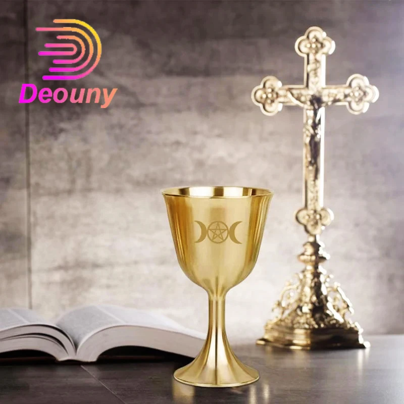 DEOUNY-Chalice-Divination-Pentacle-Goblet-Triple-Moon-Goddess-Cup ...