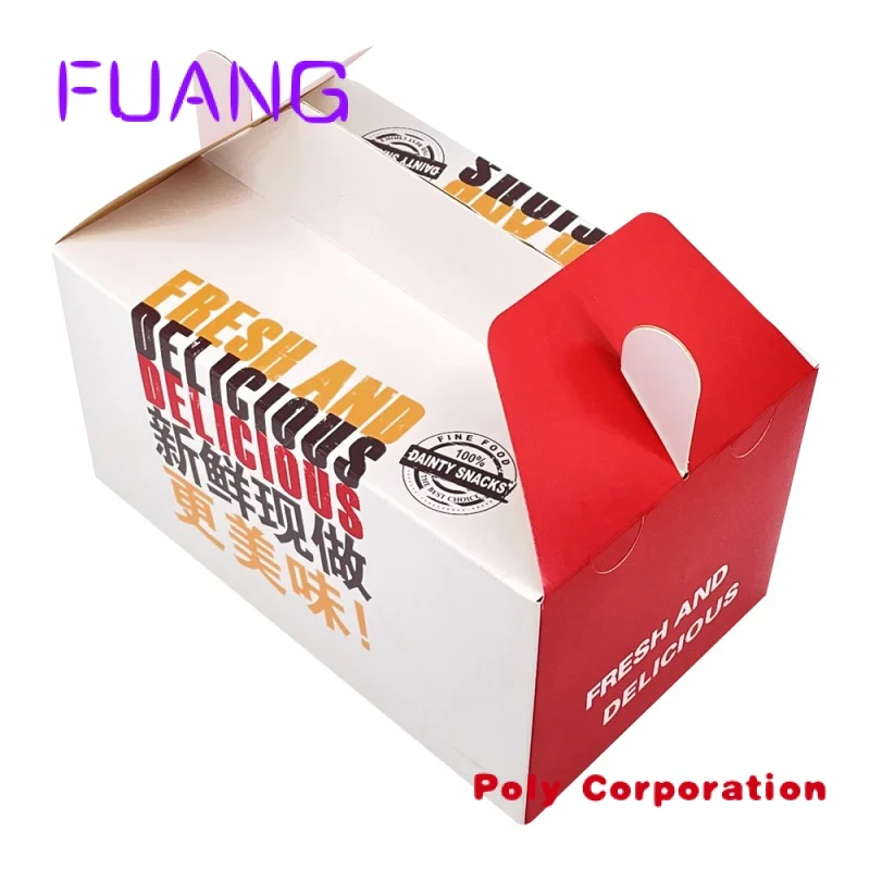 Rigid Box With Food