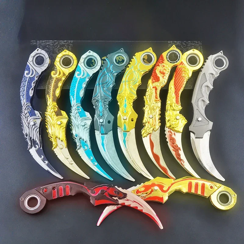 Karambit Claw Knife Model Toy 17cm 6.7inch Zinc Alloy Metal Non Sharp ...