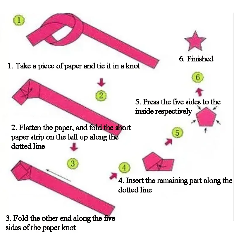 How To Make A Lucky Paper Star