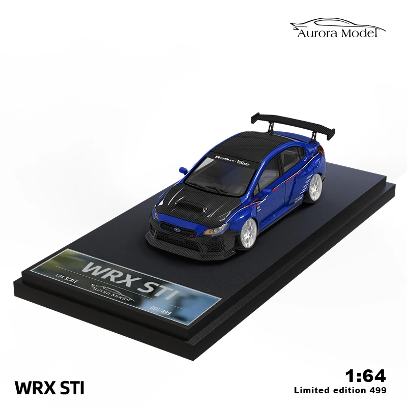 AuroraModel 1:64 WRX STI Metal Blue – The Real Story Behind the WRX Livery